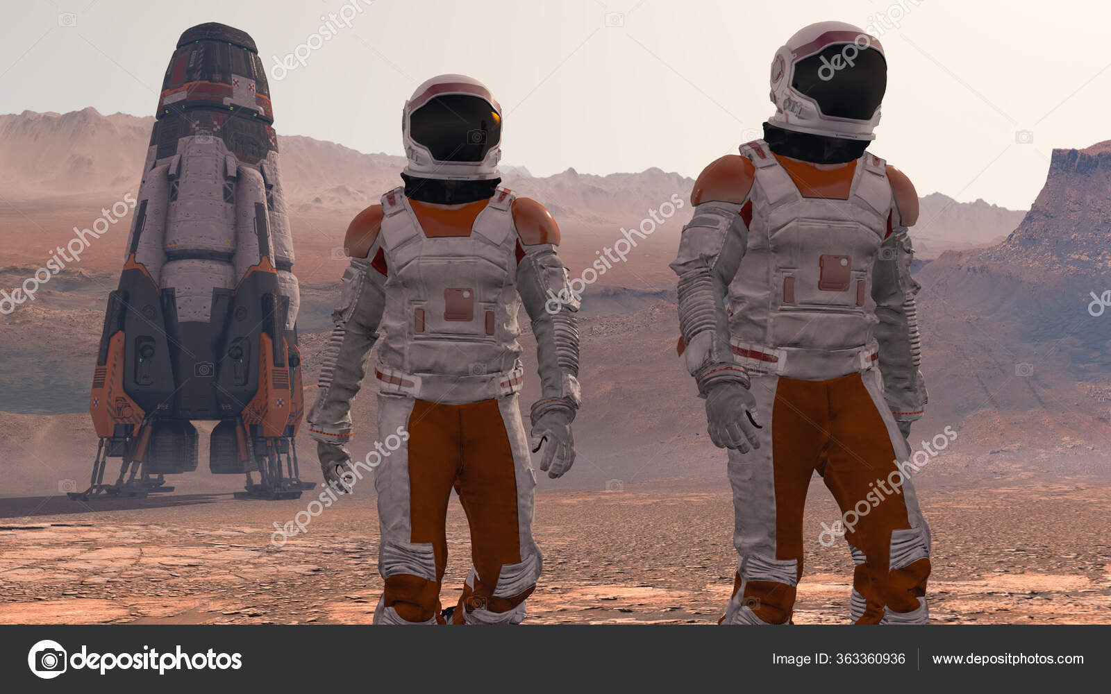 Mars Space Suit Helmet