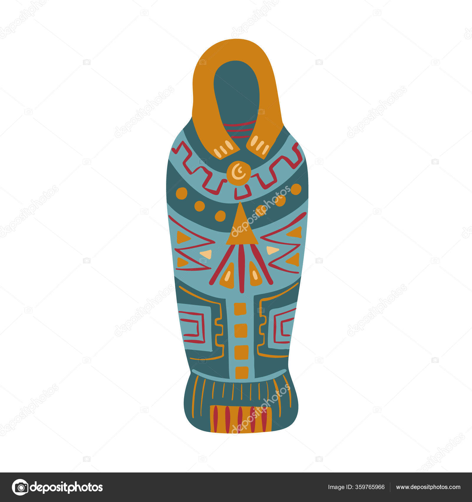 Egyptian Mummies Clipart