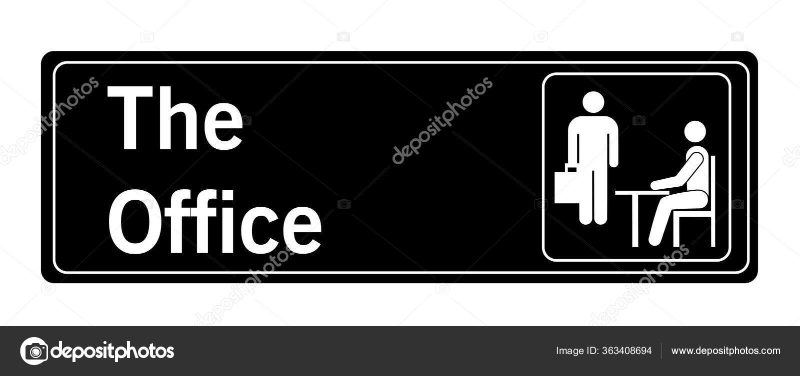 Office Name Board Sign Vector Stock Vector Image by ©mnaleen.gmail.com ...