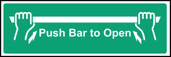 66 Push bar to open Vector Images | Depositphotos