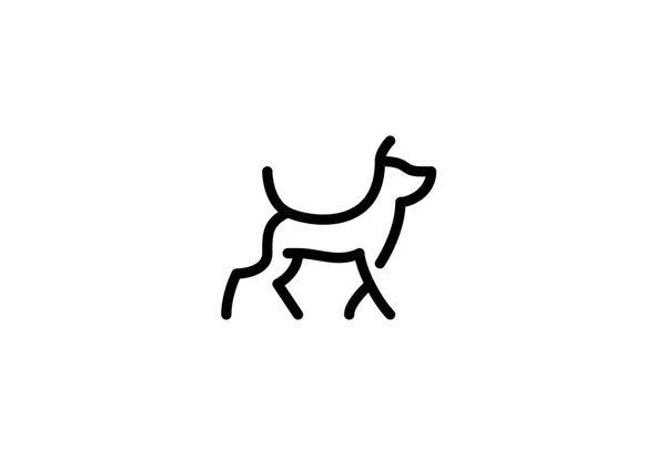 Dog running silhouette Vector Art Stock Images | Depositphotos