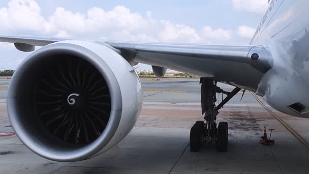 Jet Engine on a Private Plane - Bombardier Stock Photo by ©tr3gi 9549590