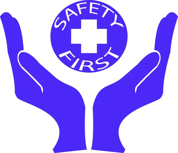 Health safety logo Vektor Stok, Ilustrasi Health safety logo Bebas ...