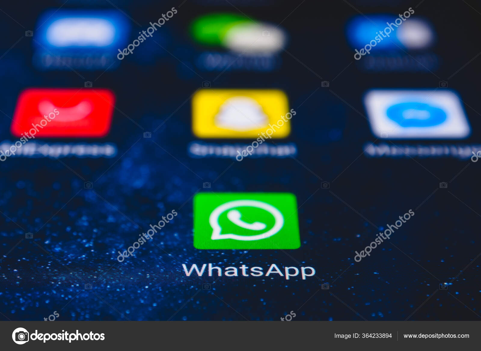 Whatsapp Icon Screen Smartphone Whatsapp Free Texting Calling ...
