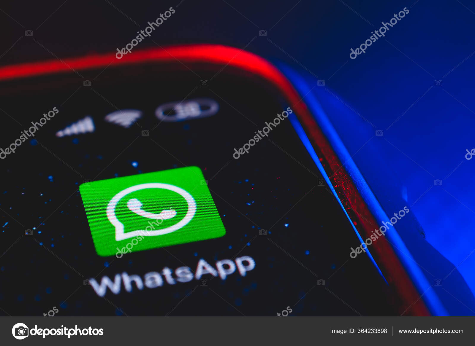 Whatsapp Icon Screen Smartphone Whatsapp Free Texting Calling ...
