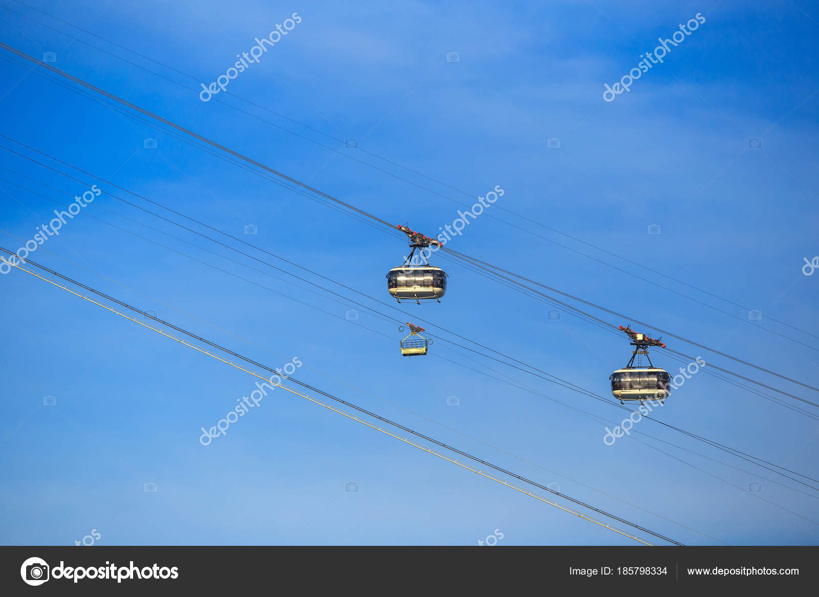 Sugar Loaf Mountain cable car — Stock Photo © f11photo #185798334