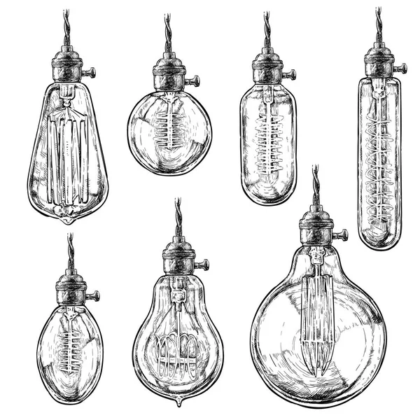 ᐈ Edison bulb stock vectors, Royalty Free edison bulbs illustrations ...