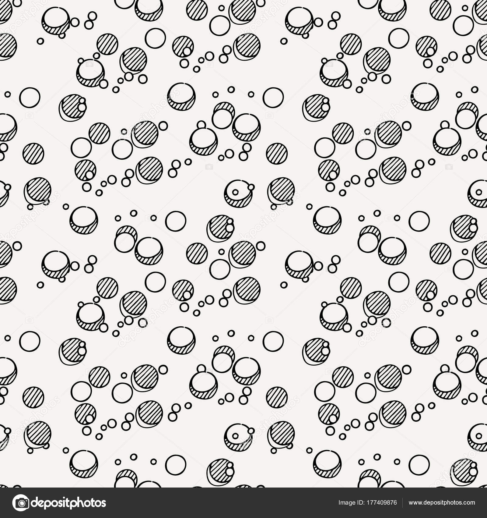 Hand drawn doodle seamless pattern. Stock Vector by ©Drekhann 177409876