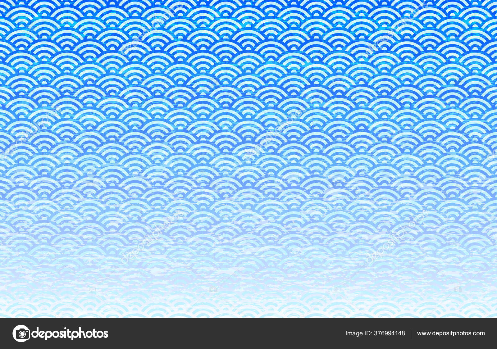 Japanese Style Background Blur Aomi Wave Yasuri Stock Vector by ©t_k_m ...