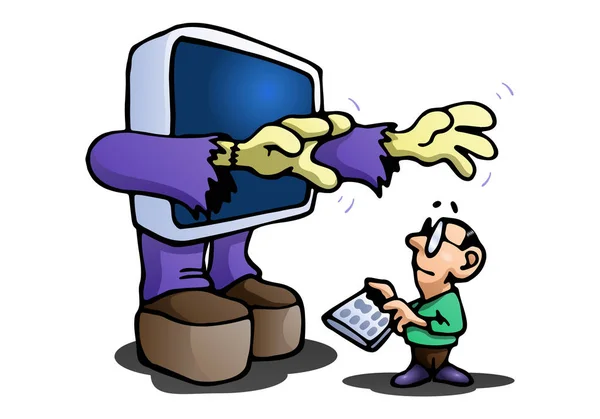 Cyber attack cartoon Stock Photos, Royalty Free Cyber attack cartoon ...