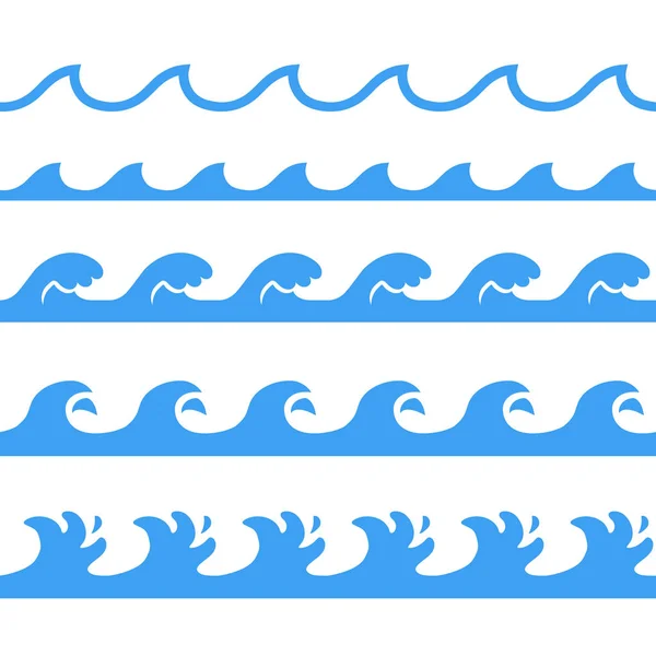 Blue simple waves Stock Vector Image by ©Schwarz #4250232