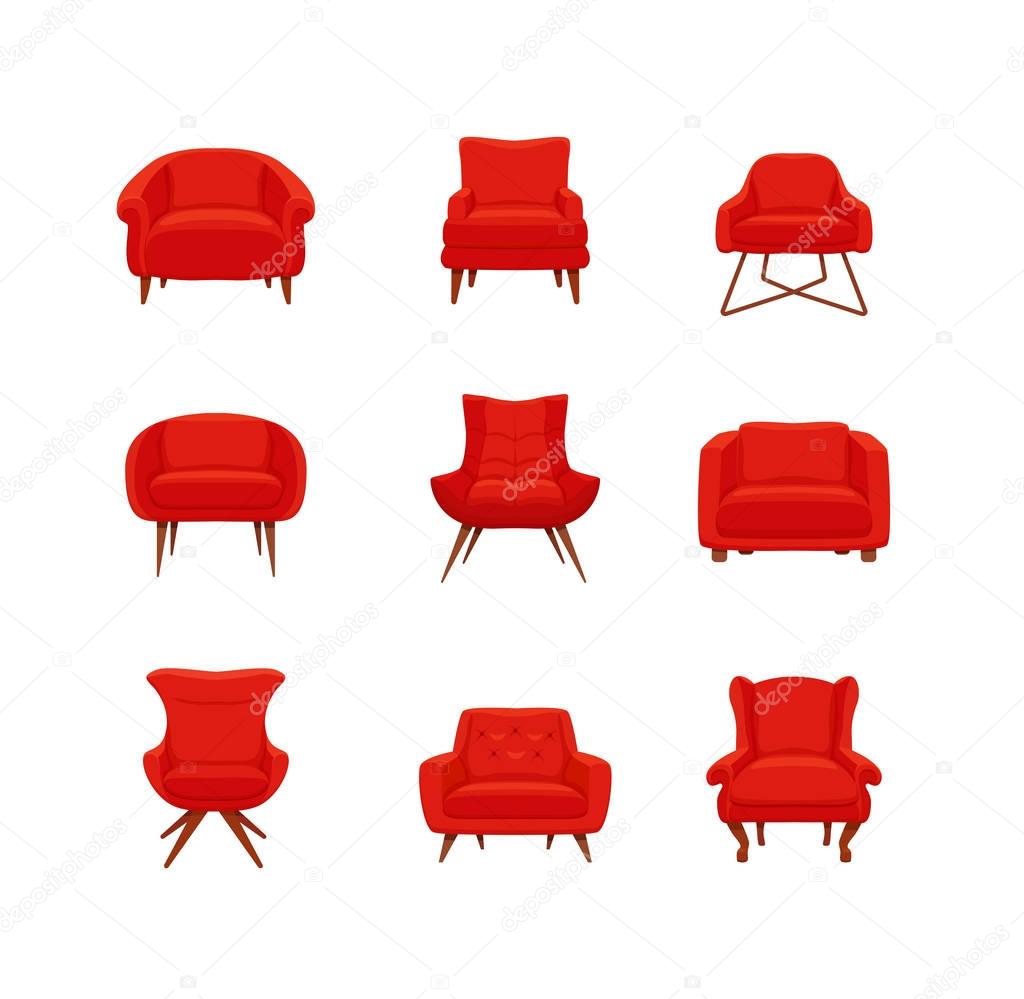 Sill n ilustraci n de dibujos animados de colores 2024