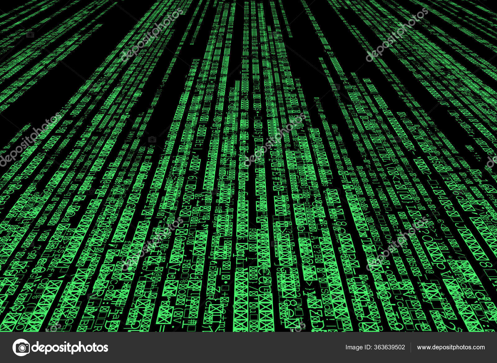 Abstract Futuristic Template Background Code — Stock Photo © DODOMO ...