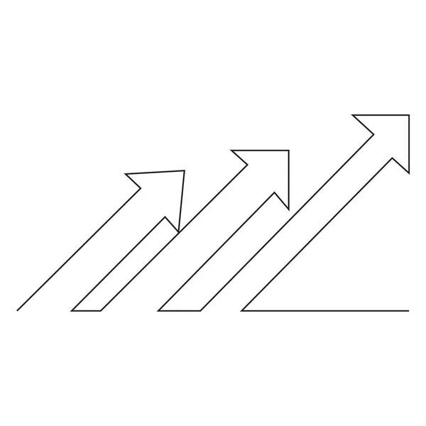 Continuous Line Drawing Arrow Stock Vector Image by ©OneLineStock ...