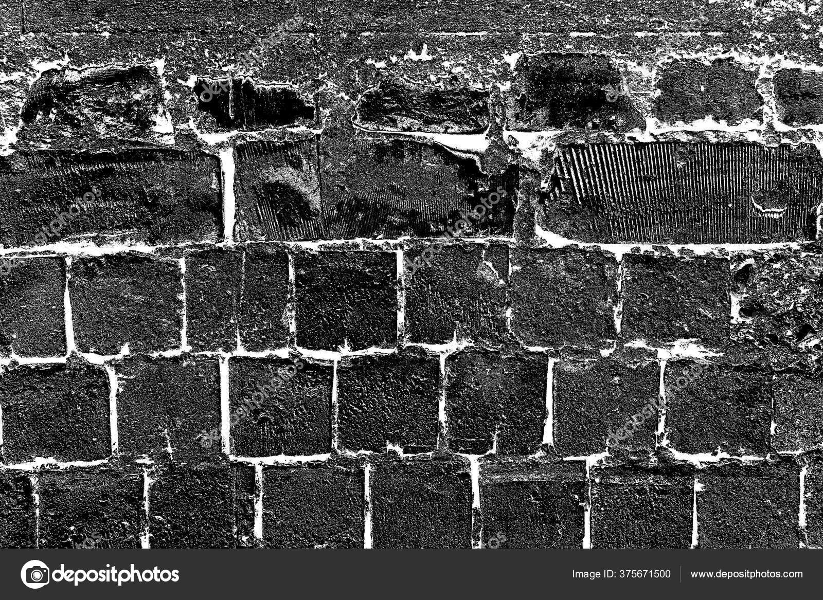 Old Wall Texture Black White Abstract Background — Stock Photo ...