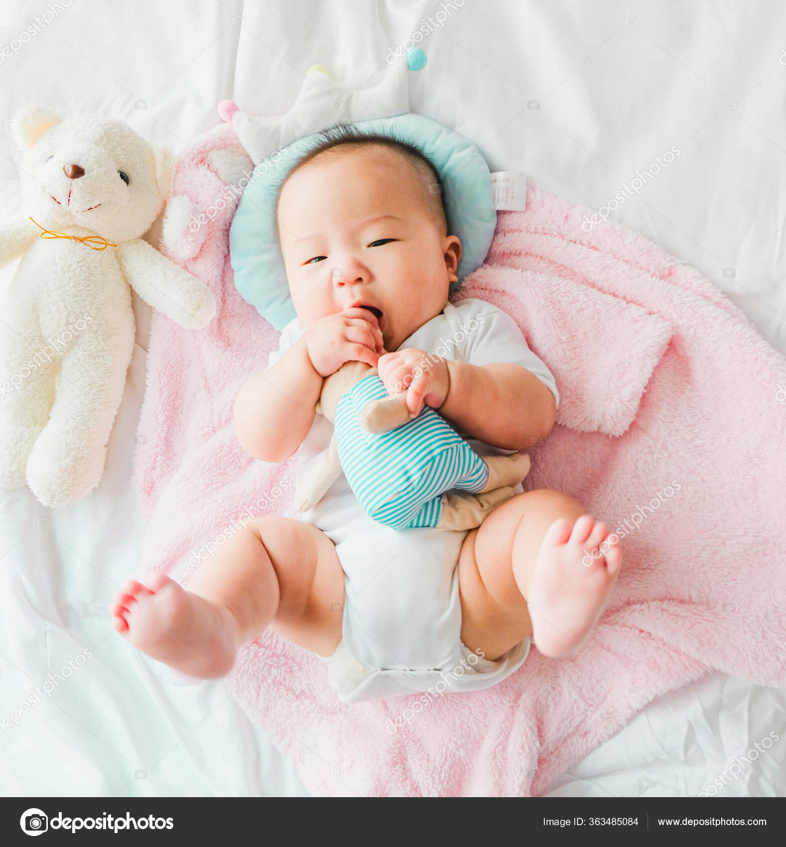 Newborn Asian Baby Boy