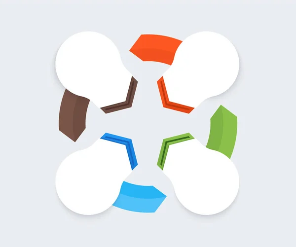 Infographic Diagram Template Design Simple Design Include Icon Design ...