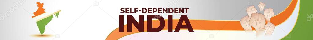 48 Self reliant india Vector Images, Self reliant india Illustrations ...