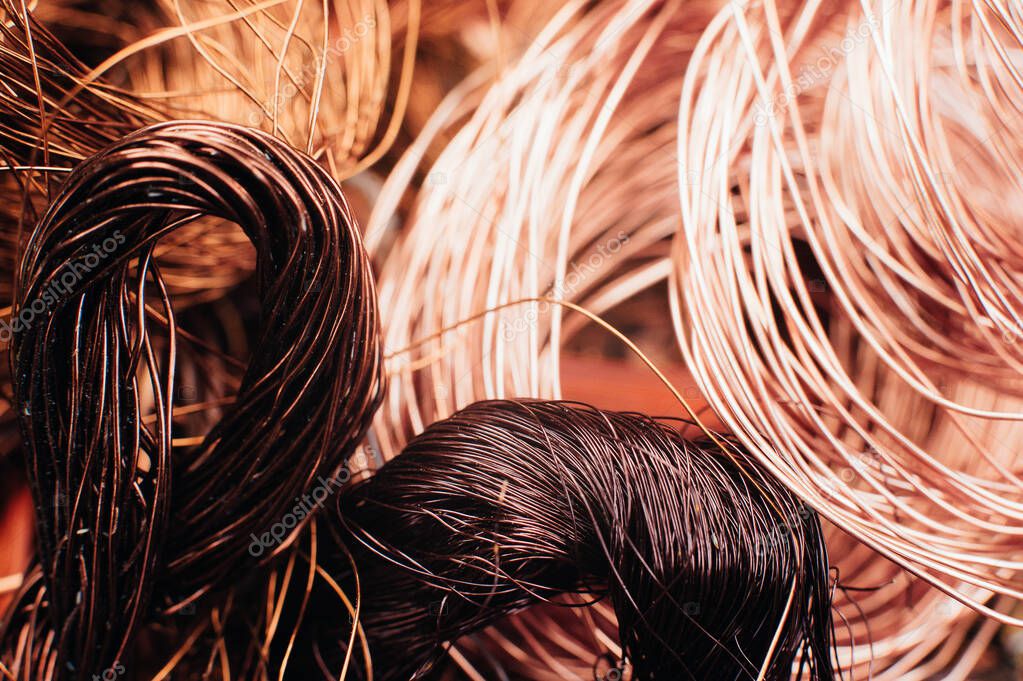 chatarra de cobre, alambre, devanados de motores y transformadores ...