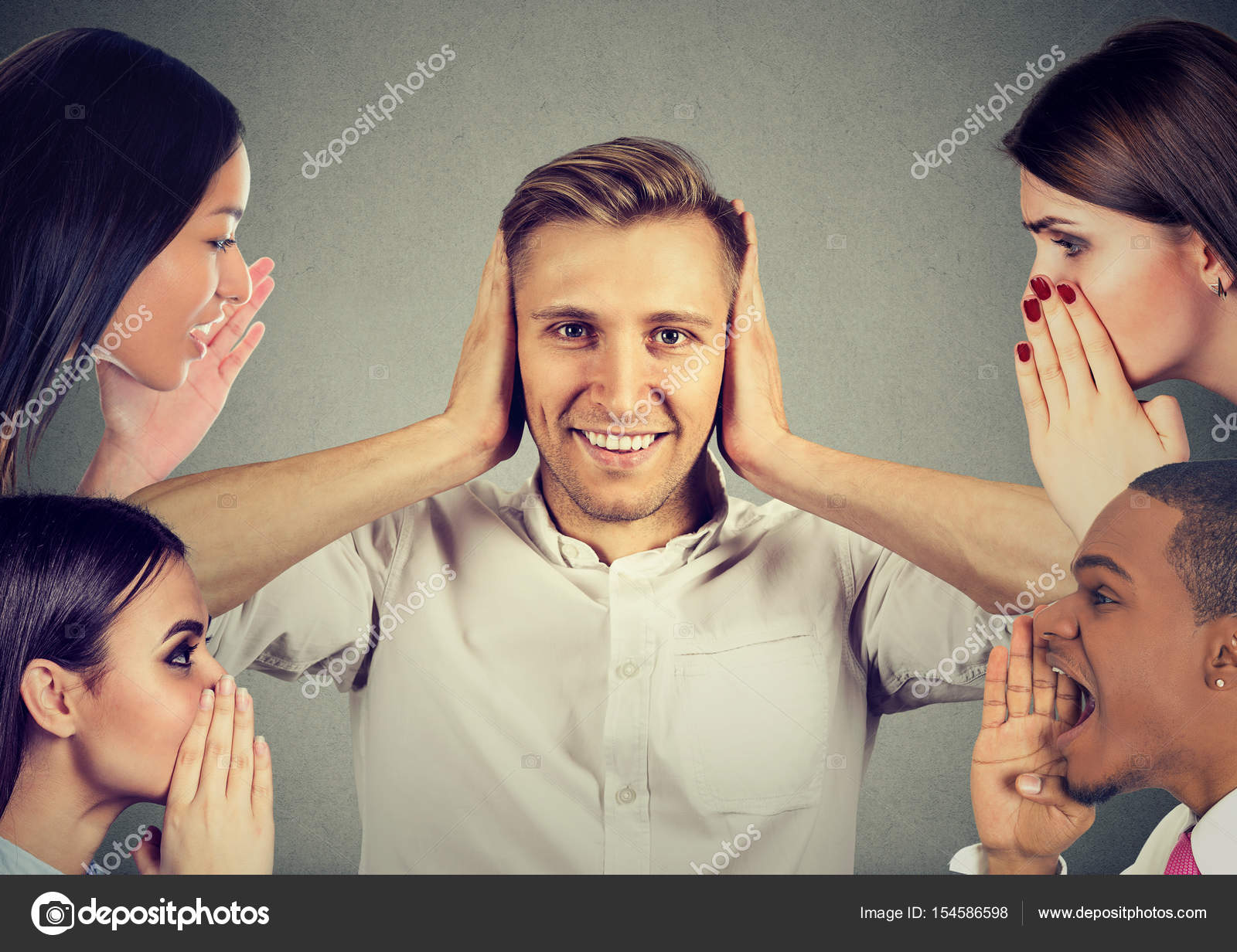 Evil Whispering In Ear