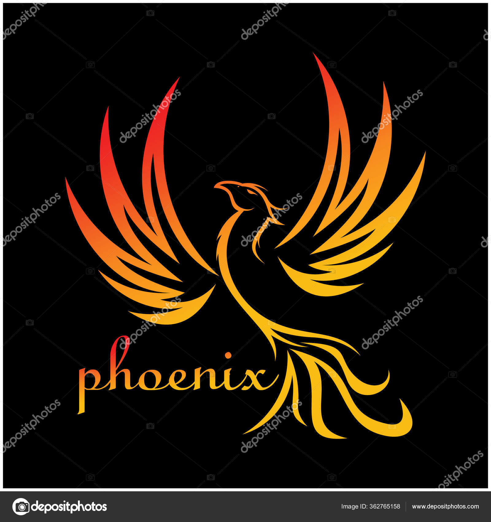 Flying Phoenix Logo