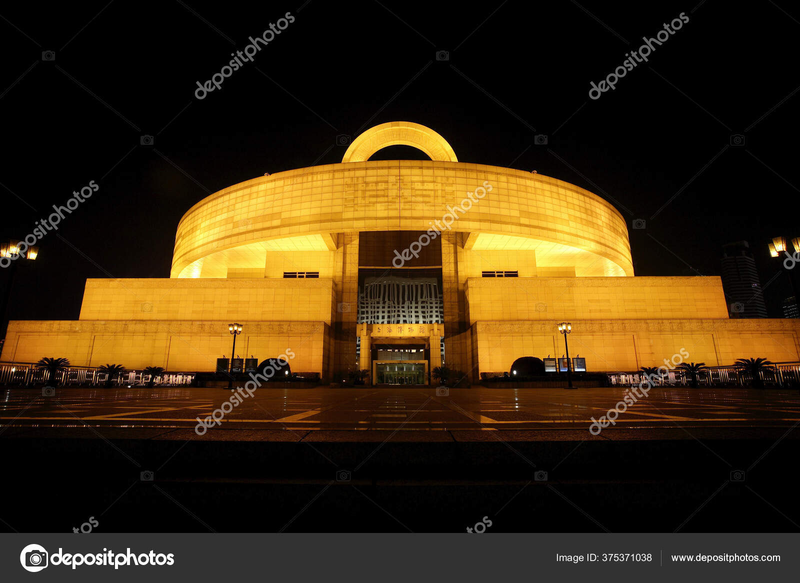 Shanghai Museum Architectural Structures – Stock Editorial Photo ...
