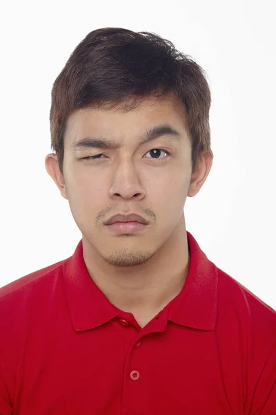 Facial Expression Man Isolated White Background Stock Photo by ©image ...