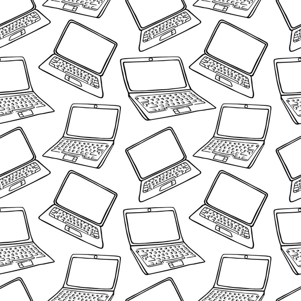 Illustration of Laptop Stock Vector Image by ©tsaplia #30845695