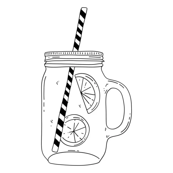 Lemonade Clip Art Black And White