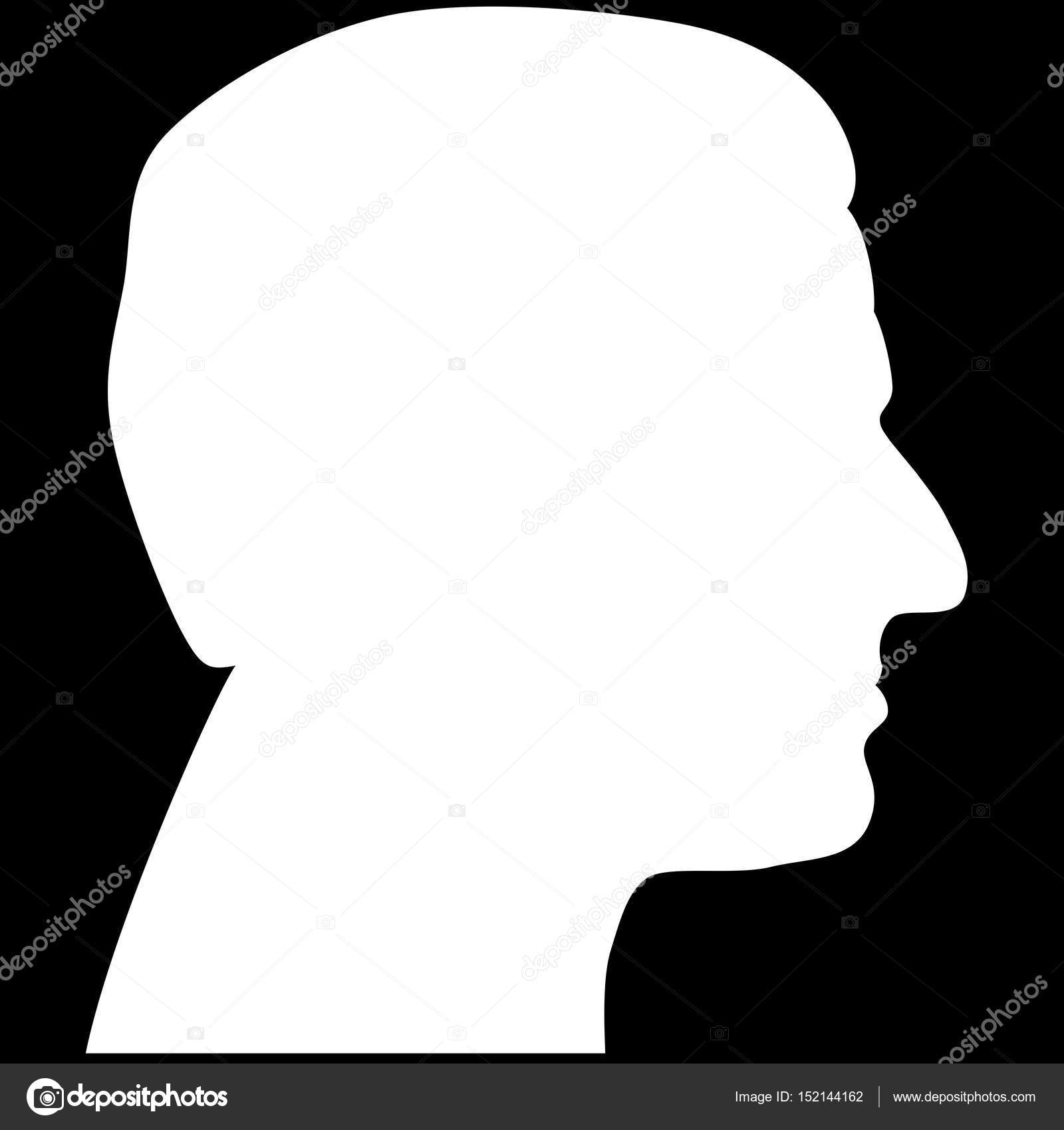 May 04, 2017. Emmanuel Macron, Presidential candidate. silhouette right ...