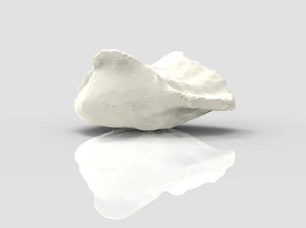 Modelo de hueso humano, rótula, representación 3D 2024