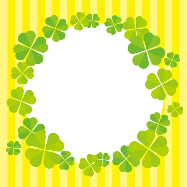 Ilustración Marco Lindo Hecho Trébol Vector de stock #366336068 de ...