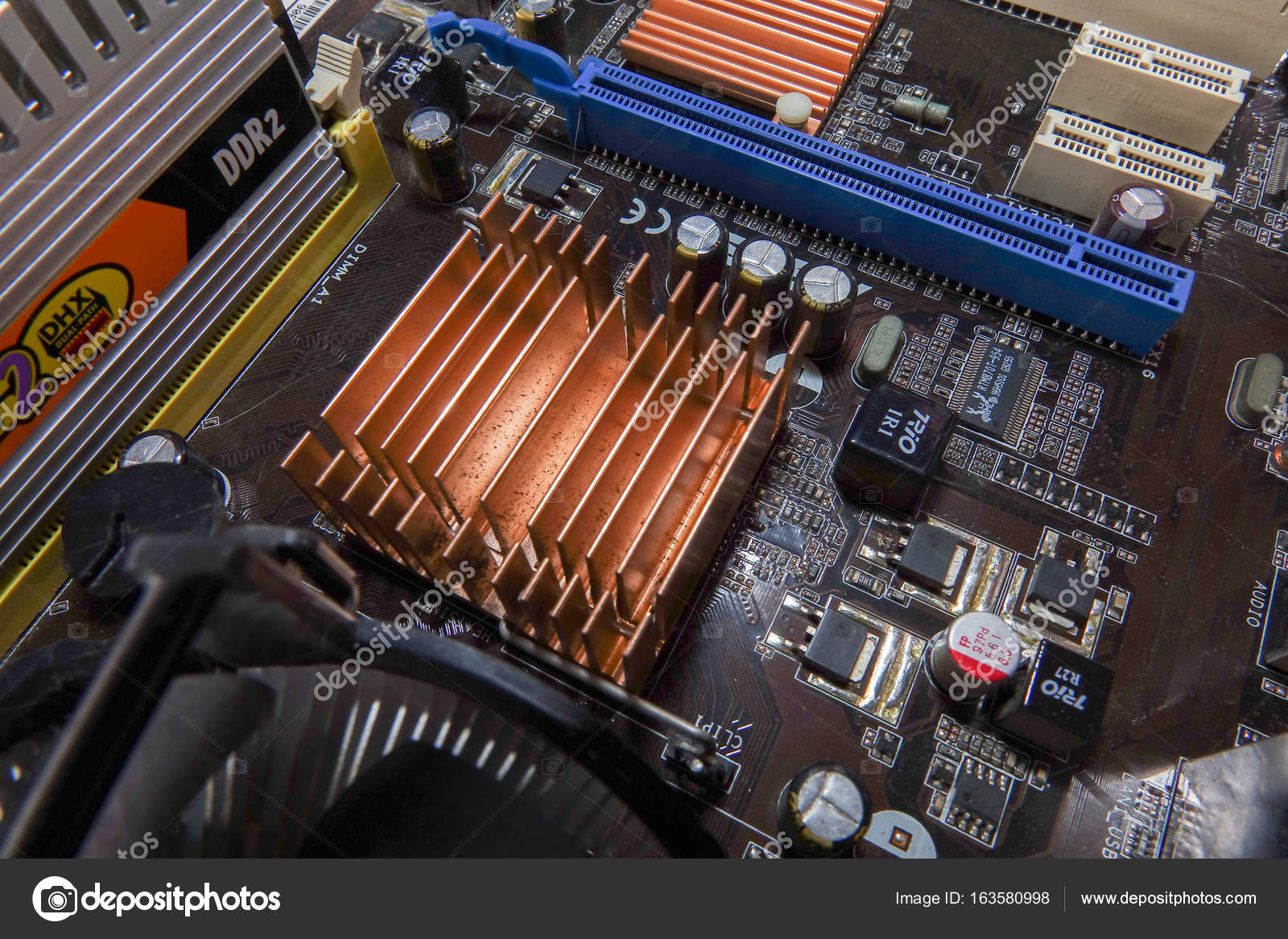 Kuala Lumpur, 15 August 2017: PCB Closeup of electronic circuit board ...
