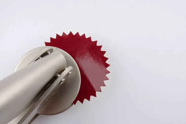 Common Seal Red Sticker Office Stamp Isolated White — Stock Photo ...