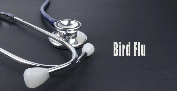 MEDICAL CONCEPT WITH STETHOSCOPE AND GENERAL MEDICAL TERM ON BLACK ...