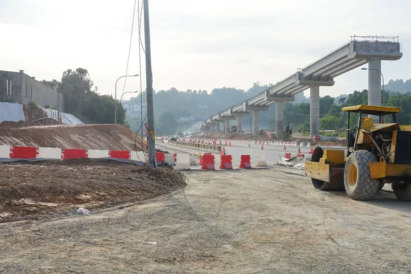 The construction of the flyover interchange Stock Photos, Royalty Free ...