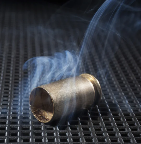 Smoking Bullet Casing Tattoo