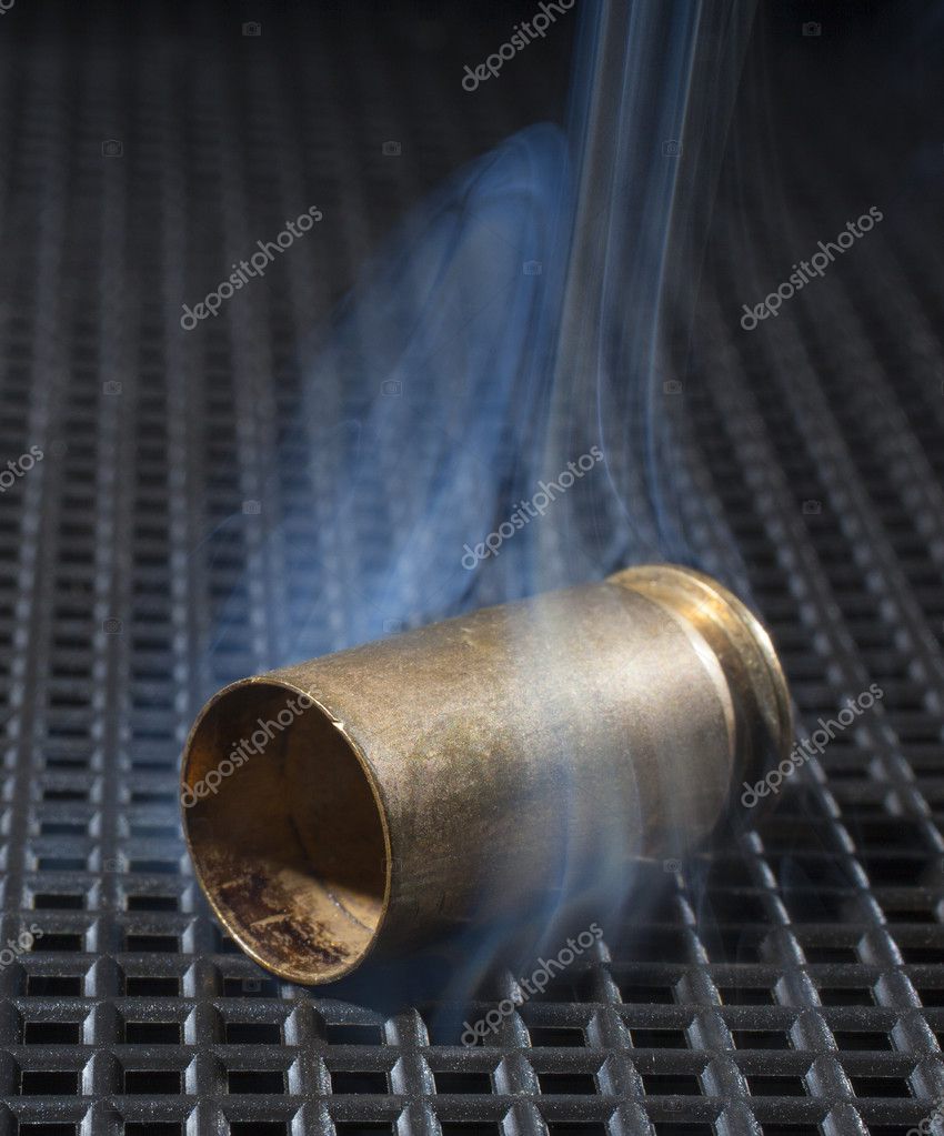 Smoking Bullet Casing