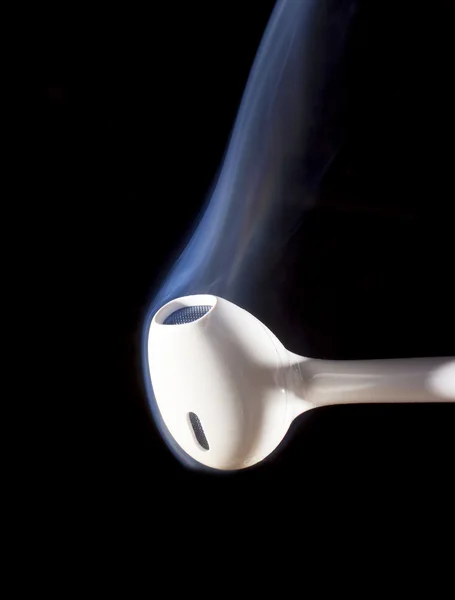 Smoking ear buds — Stock Photo © gsagi #126257860