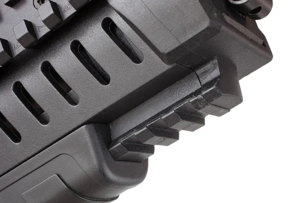 Bolt Action Rifle Receiver Side View Rail Top Mounting Magnified ...