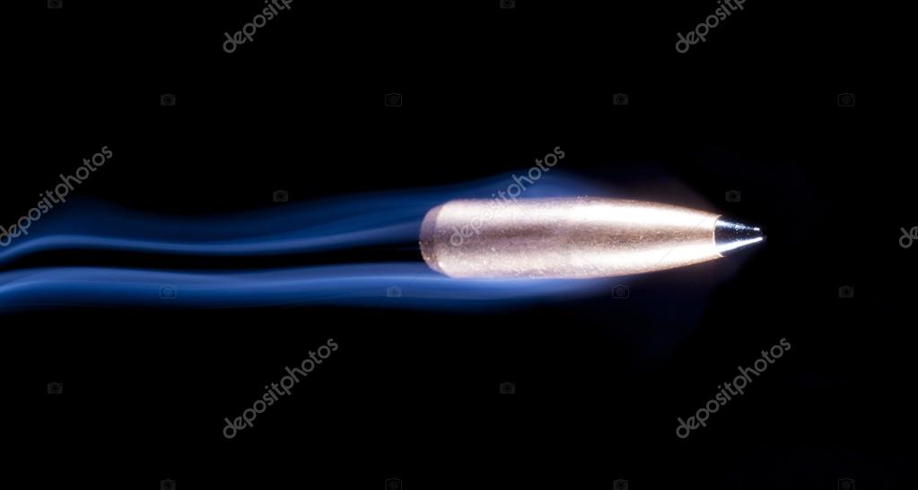 Bullet with smoke — Stock Photo © gsagi #128478184