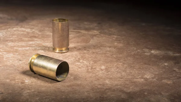 Spent casings from a semi automatic 45 handgun - Stock Image - Everypixel