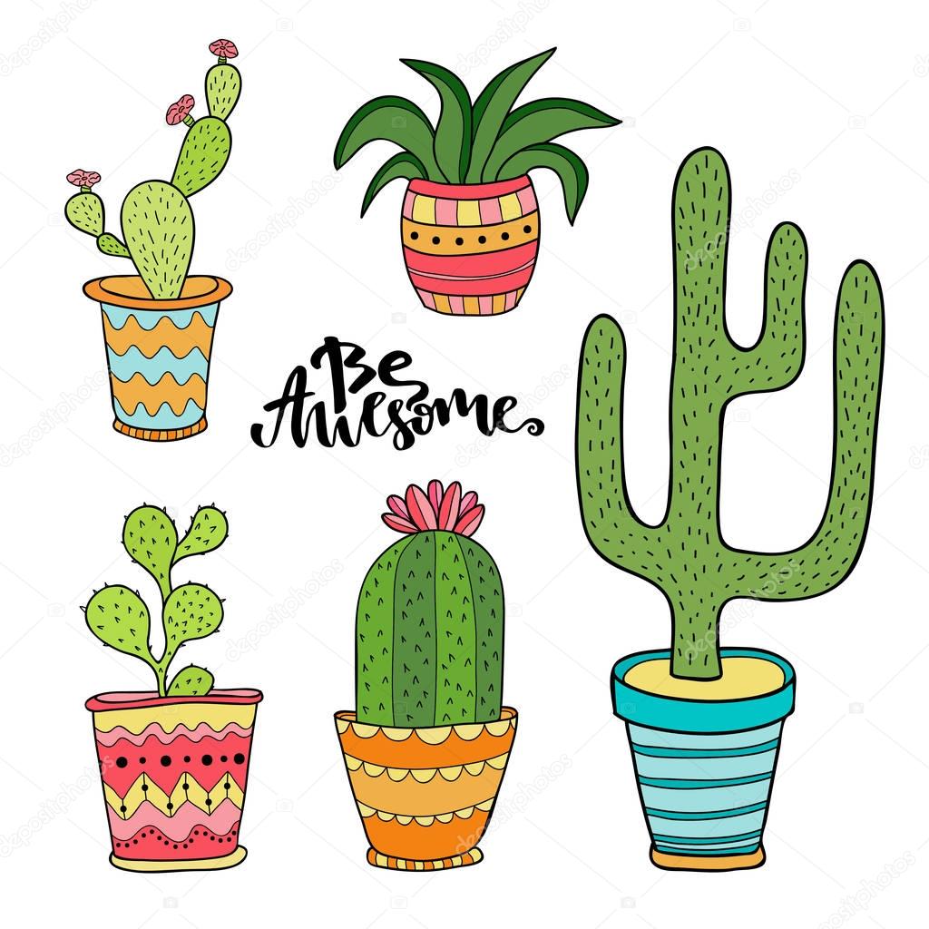 Dibujos: plantas animadas | Dibujos animados de plantas en macetas ...