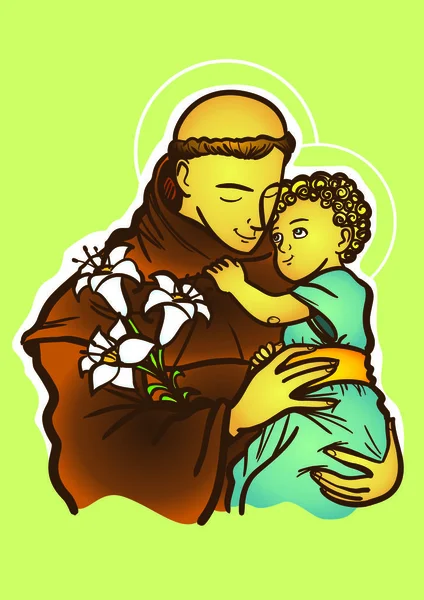 Saint anthony Vector Art Stock Images | Depositphotos
