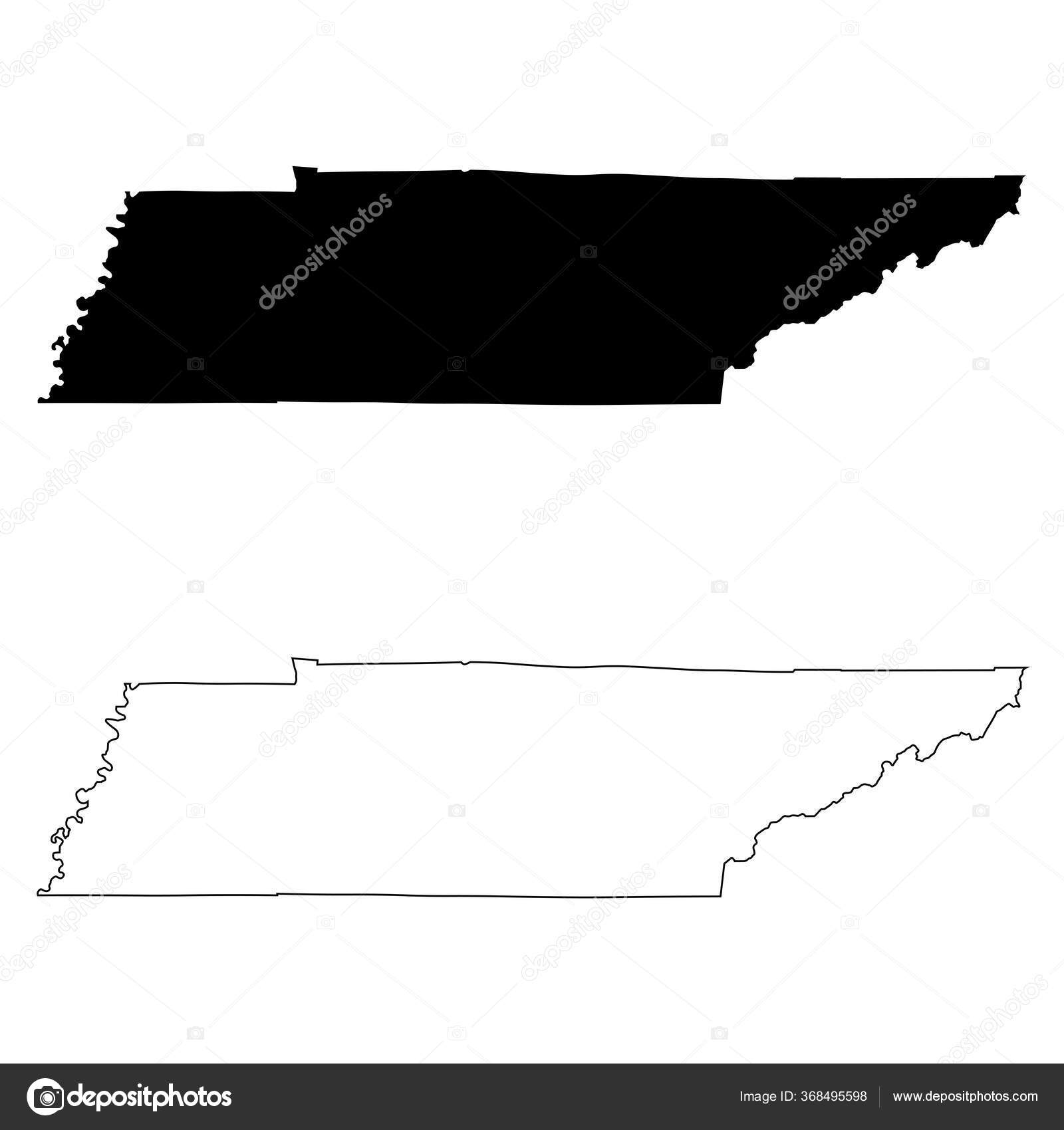 Tennessee Map Outline