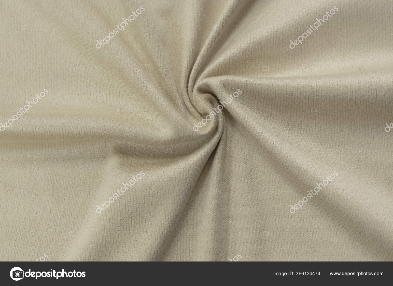 Beige Monochrome Cotton Fabric Closeup Texture Fabric Useful Background ...