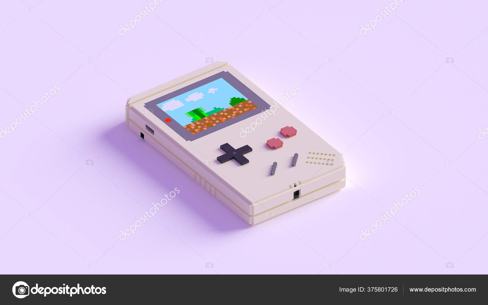 Game Console Isometric Render Illustration — Stock Photo © ufukaydin ...