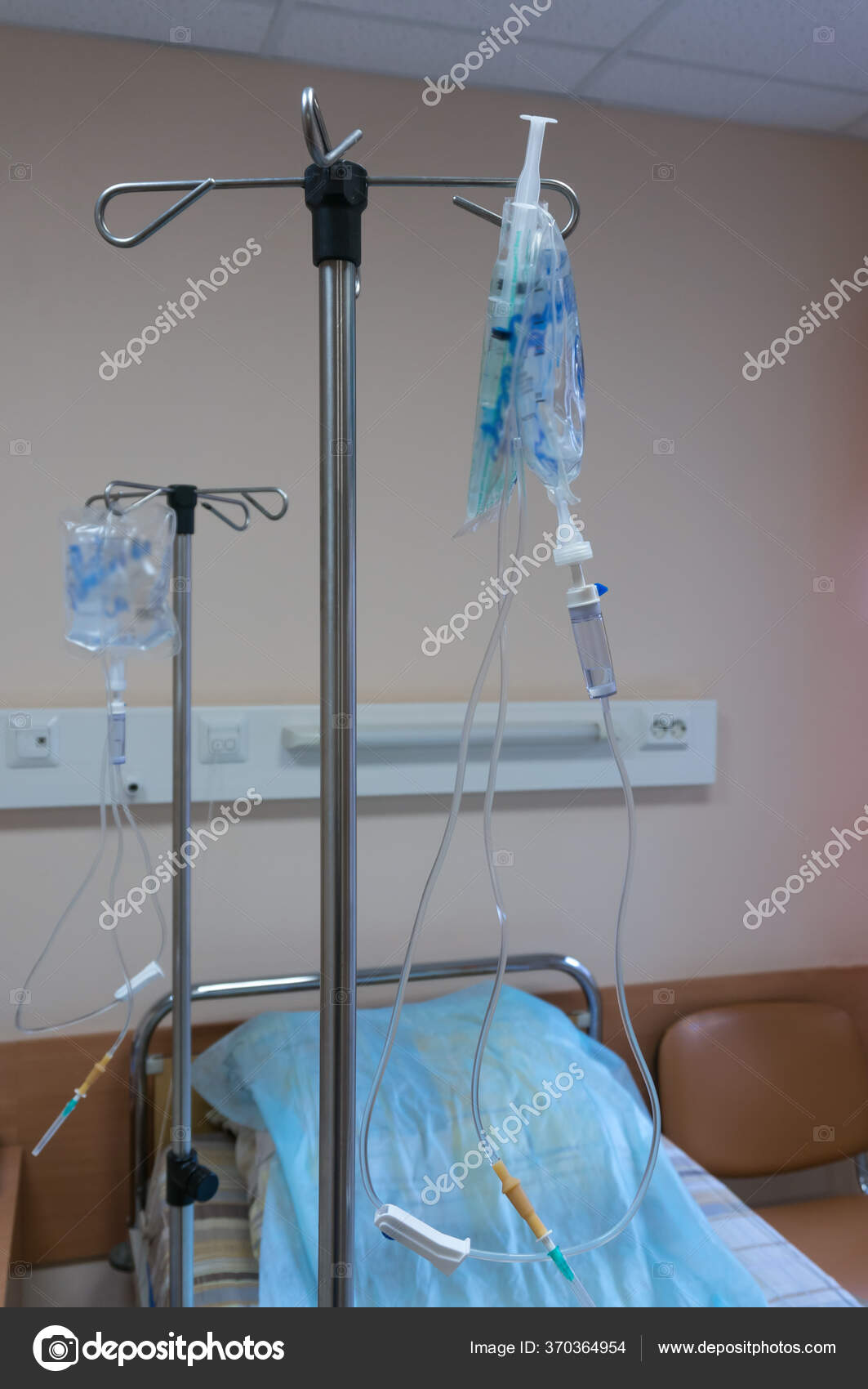 Intravenous Droppers Ready Use Hospital Room — Stock Photo © Iri-s ...