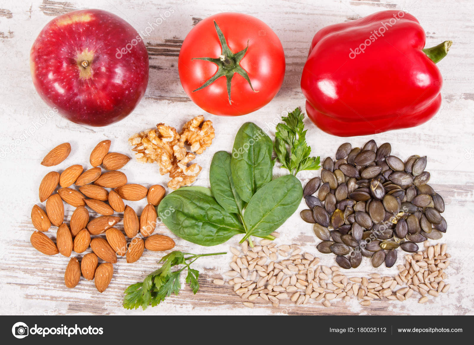 Ingredients containing vitamin E, natural minerals and dietary fiber ...