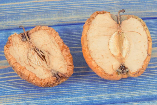 Old Wrinkled Avocado Mold White Background Unhealthy Food — Stock Photo ...
